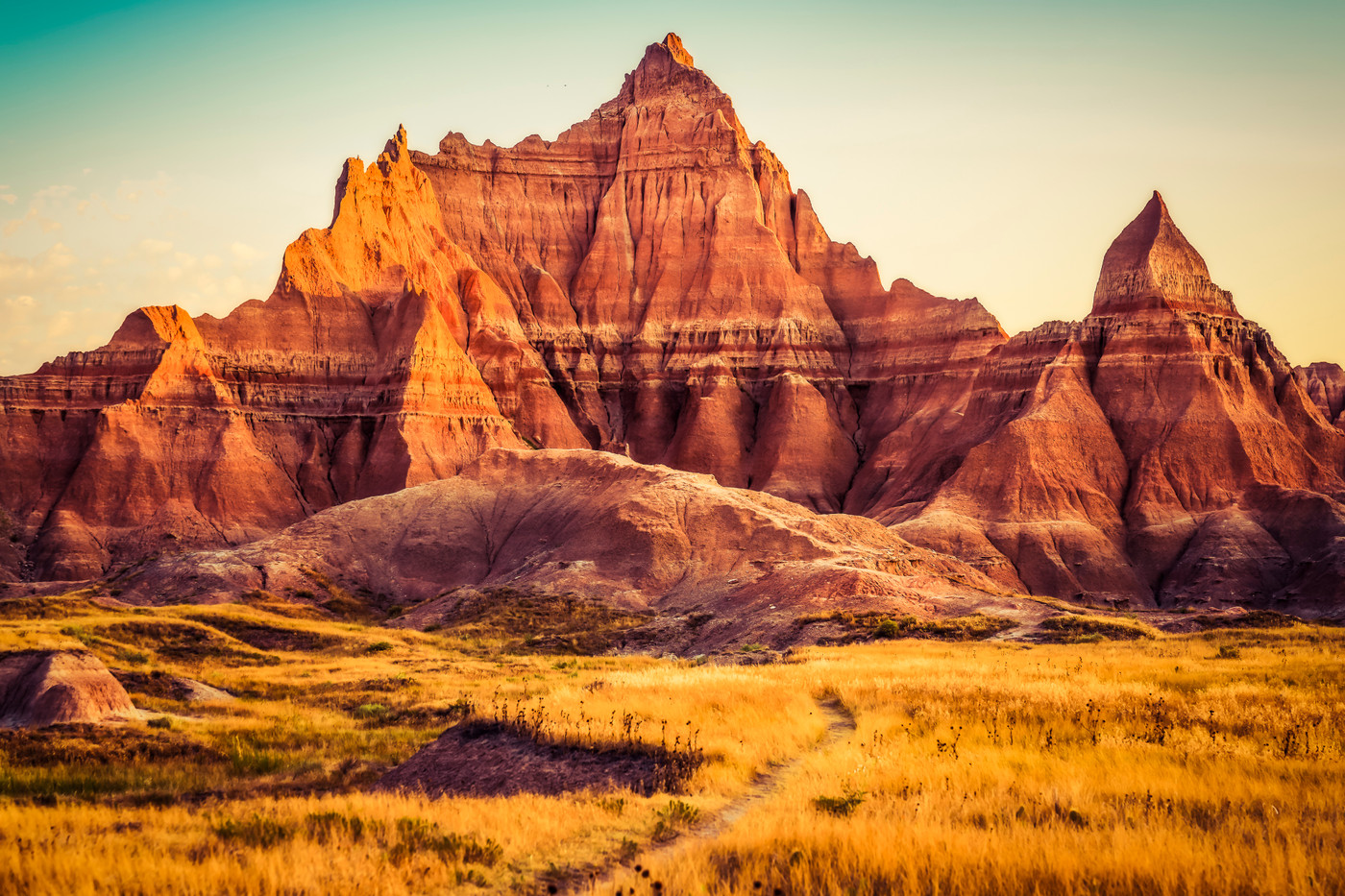 Der Badlands Nationalpark USA Geologie Bildung Der Badlands Nationalpark USA Geologie Bildung